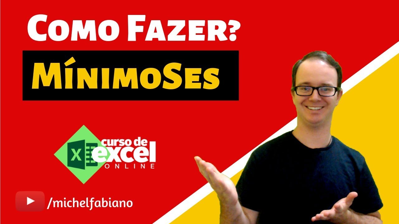 Como Fazer MínimoSes no Excel 2016 - YouTube
