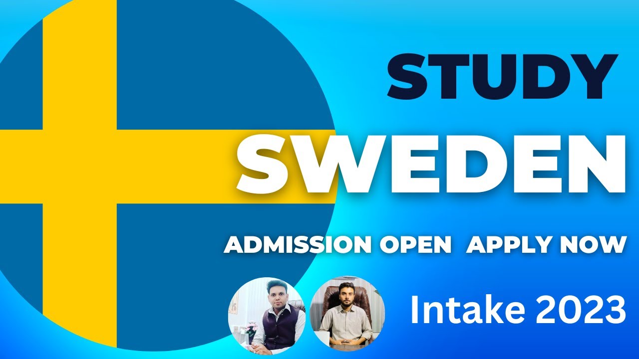 Sweden Study admission started 2023 intake || Complete information ...