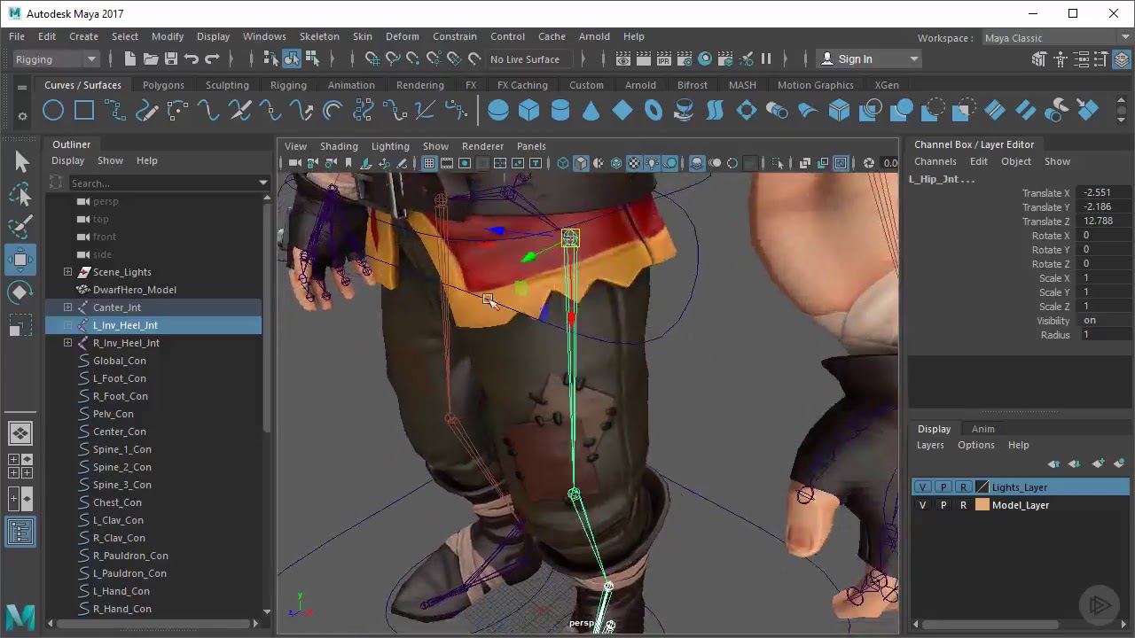 19 Pole Vector Constraints 19 - YouTube