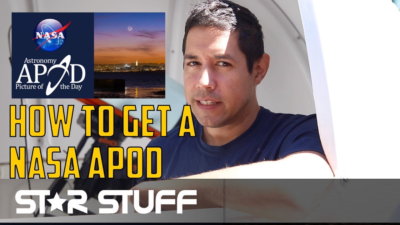 How to get a NASA Astronomy Picture of the Day (APOD) - YouTube