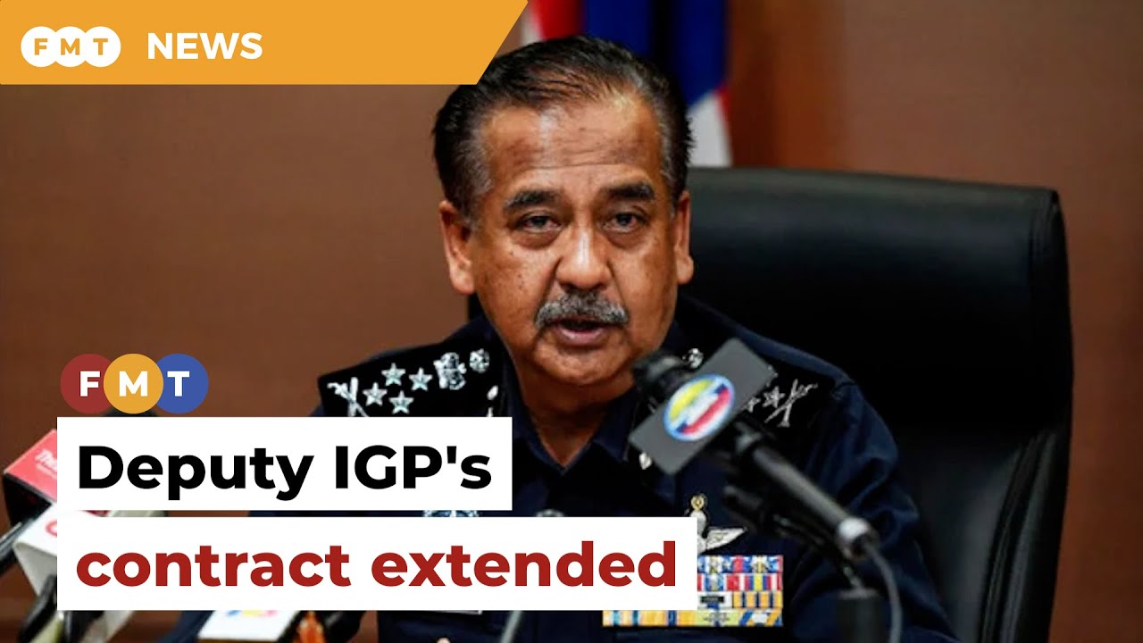 Deputy IGP given 2-year contract extension - YouTube