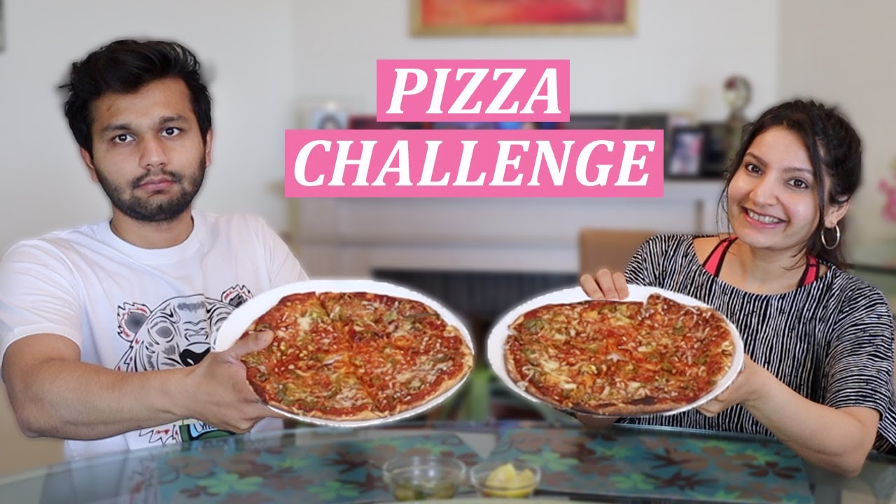 PIZZA CHALLENGE | Pizza Eating Competition | #AnanasChallenge ...