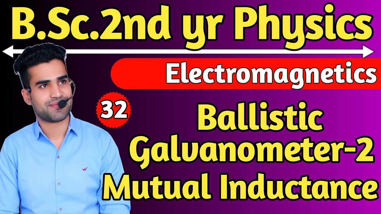 Current & Charge Sensitivity | Ballistic Galvanometer | elec - YouTube