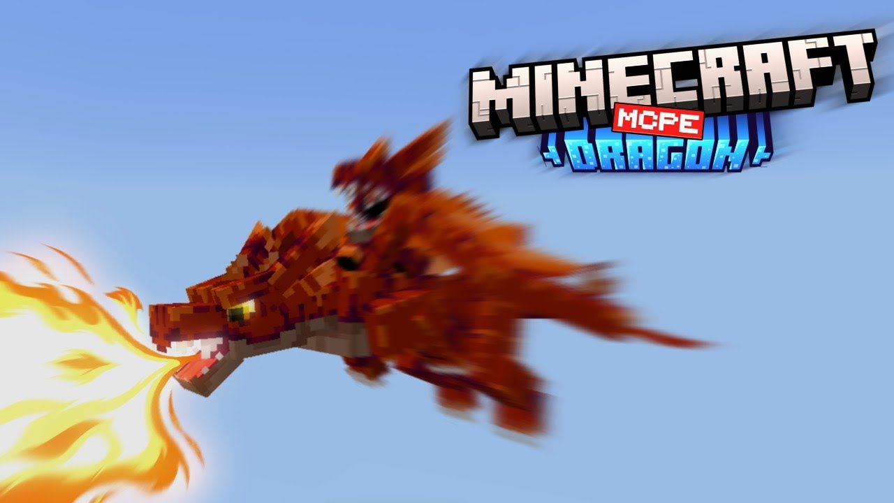 Dragons Addon | minecraft bedrock dragon addon | #minecraft - YouTube