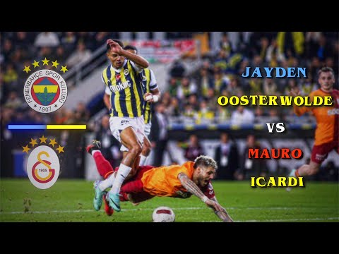 Jayden Oosterwolde vs Mauro Icardi | Tüm Pozisyonlar | Müdahale • Topaz | Fenerbahçe |