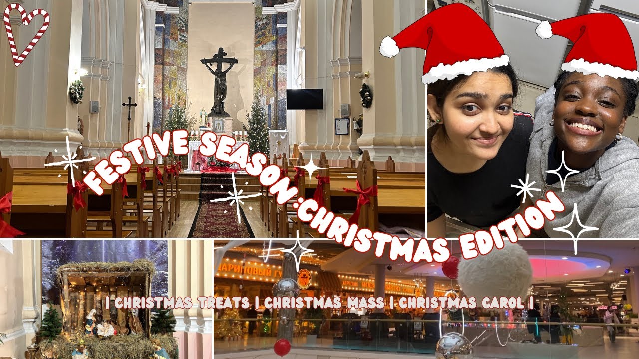 Christmas vlog : Glimpse of my first Christmas away from home - YouTube