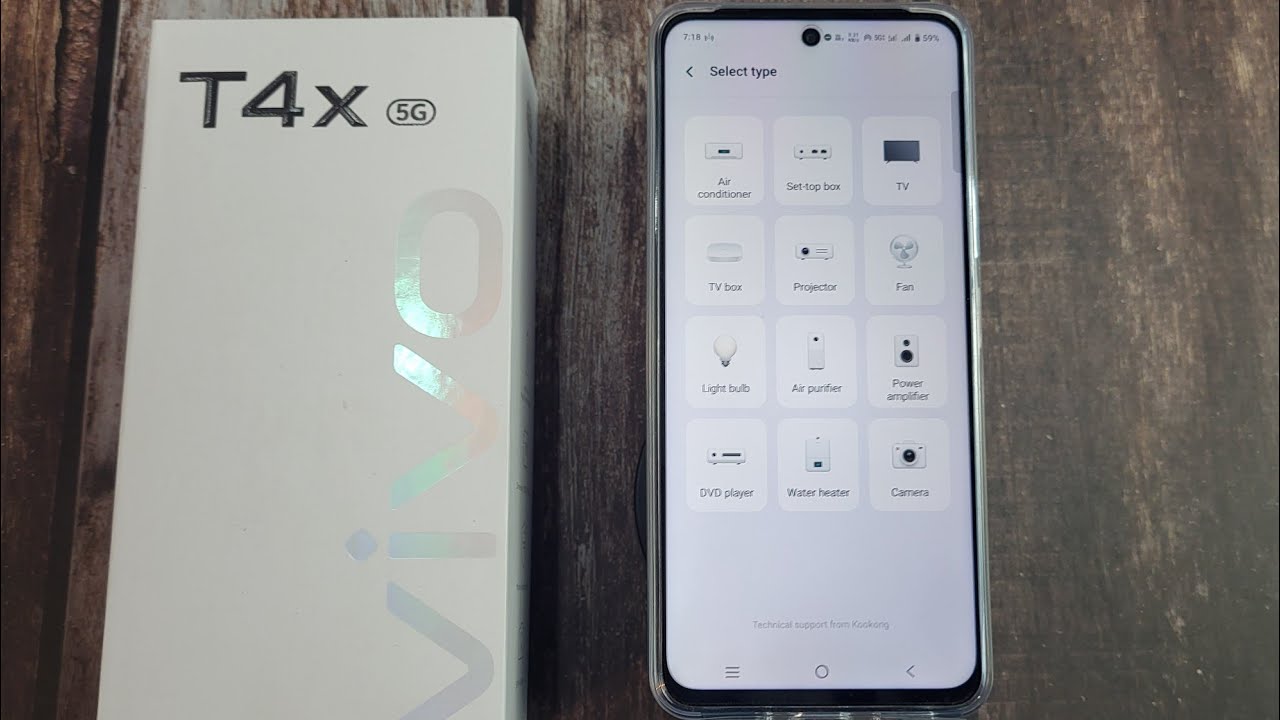 vivo t4x tv remote | how to use vivo t4x as tv remote controller - YouTube