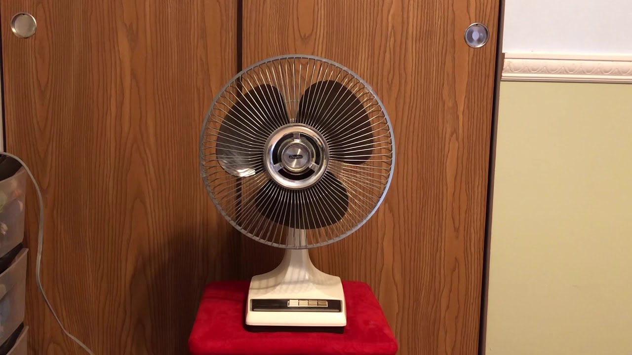 1980’s Dayton table fan - YouTube