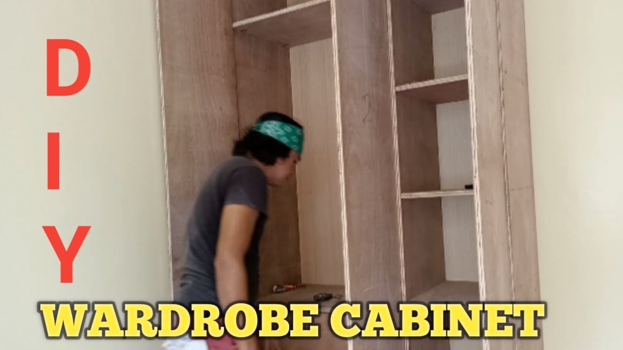 PAANO GUMAWA NG WARDROBE CABINET | HOW TO MAKE A WARDROBE CABINET - YouTube