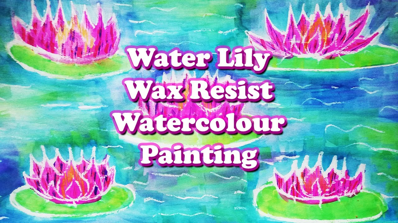 Make Art At Home! Wax Resist Painting - YouTube