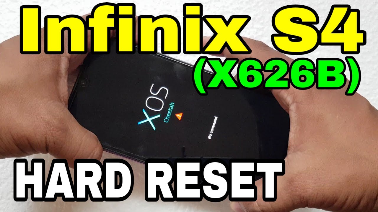 Infinix S4 (X626B) Hard Reset or Pattern Unlock Easy Trick With Keys ...