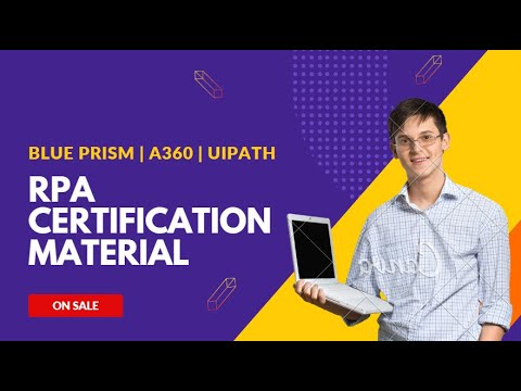 Blue Prism| Automation Anywhere| UiPath Certification Preparation ...