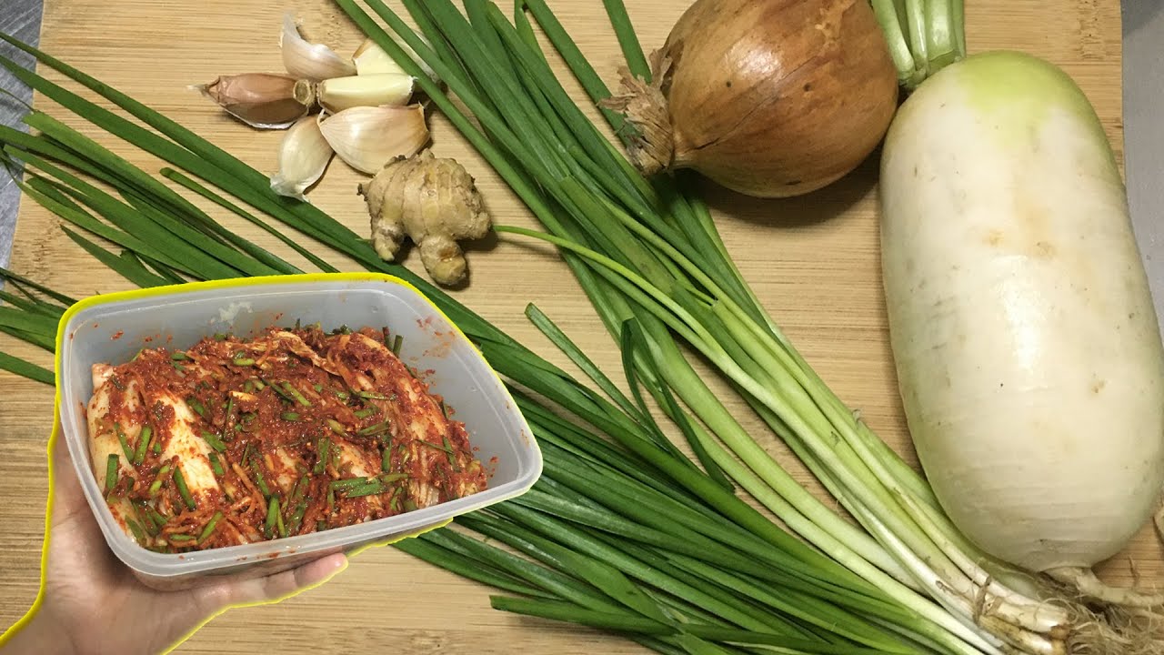 How to Make Kimchi (Korean Style) - YouTube
