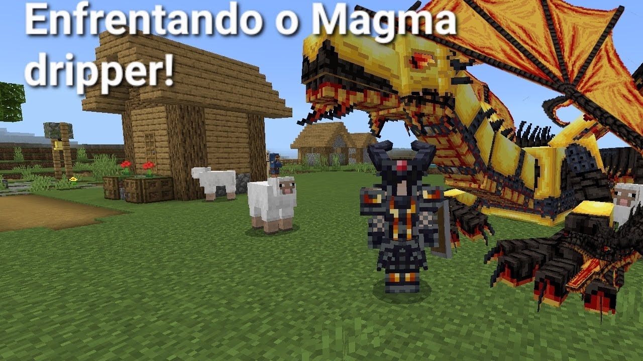 Minecraft Dragões Ep:7 Enfrentando o Magma Dripper! - YouTube