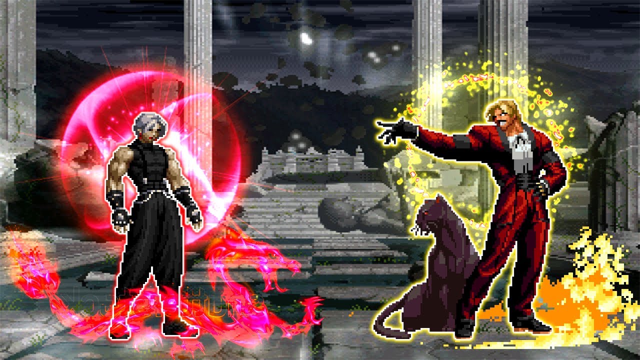 [KOF MUGEN] God Adel VS Master Rugal - YouTube