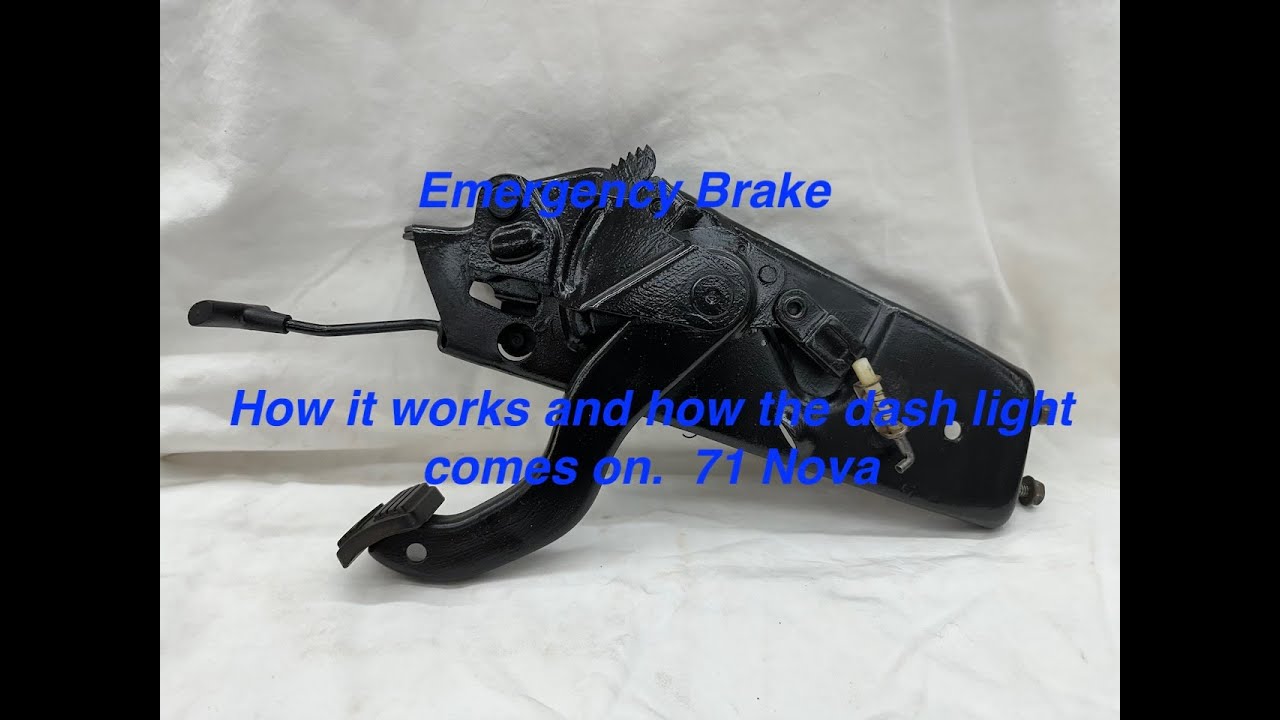 Emergency Brake Operation 71 Nova - YouTube