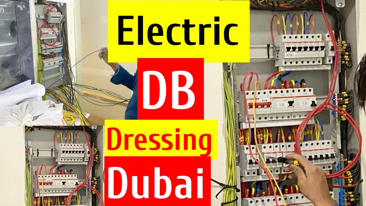 Step:46/Electric DB Dressing Work Started Dubai/Office Fitout Work DB ...