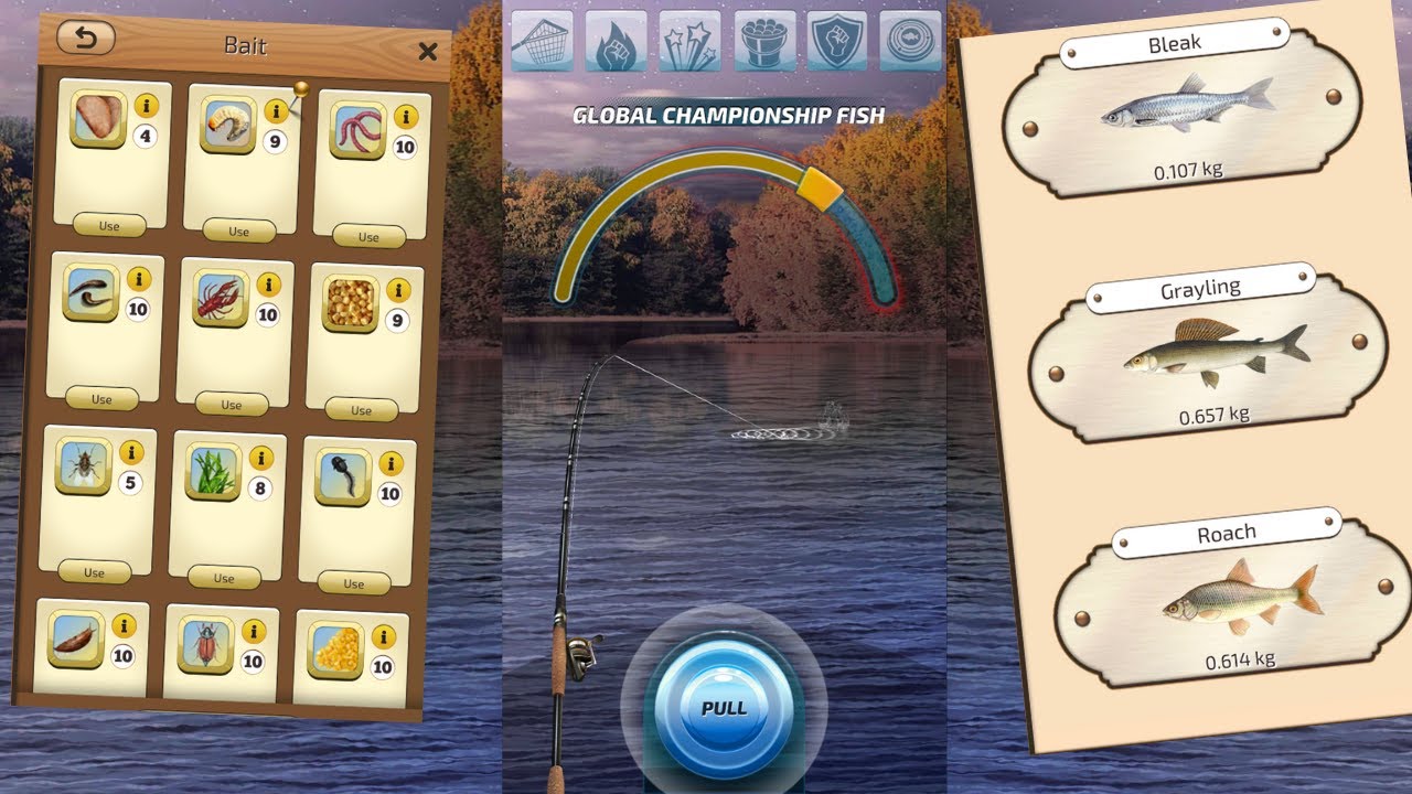 Skill Tree in a Mobile Fishing Game? COOL! | Let's Fish: Fishing ...