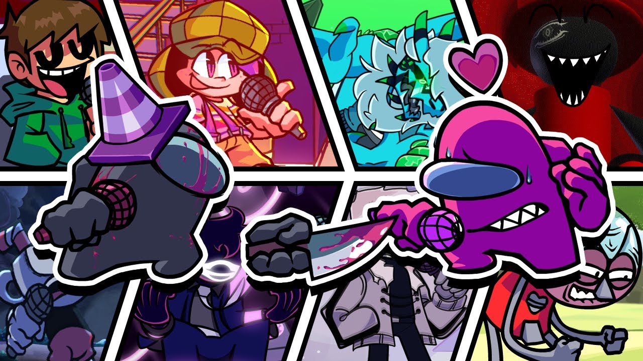 Pretender But Every turn a different character sings 🎤 (FNF Pretender ...