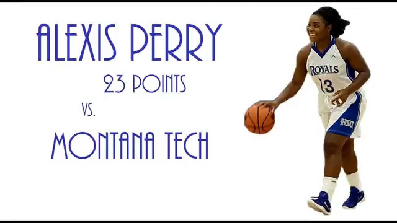 ALEXIS PERRY PUTS UP 23 AGAINST MONTANA TECH - YouTube