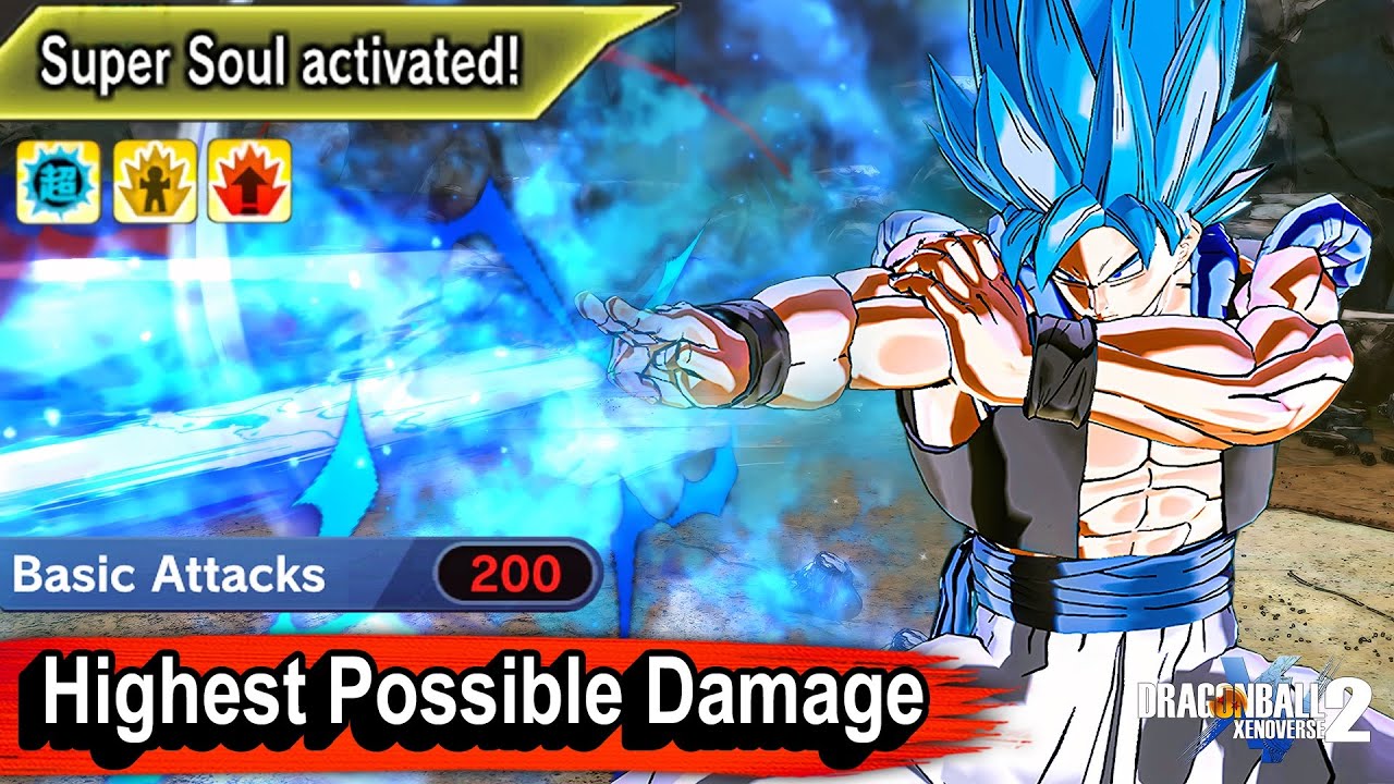 200 Basic Attack Blue Evolved Male Saiyan Is Broken! - Dragon Ball ...