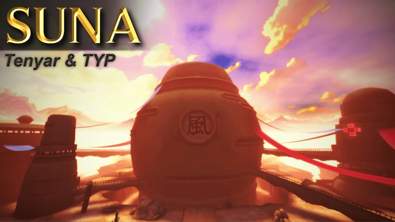 Suna village (gakure) - Naruto - Level design & environmental art - YouTube