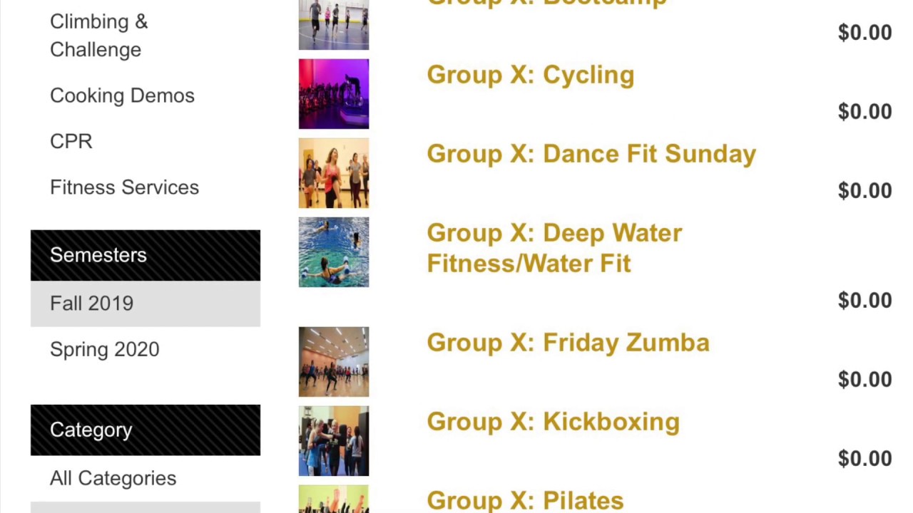 How to Cancel Class Registration | Purdue Group X Fitness - YouTube