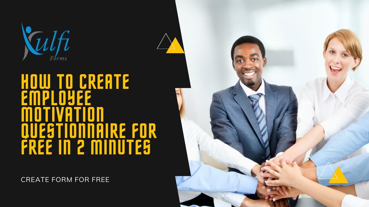 How To Create Employee Motivation Questionnaire | Survey Questionnaire ...