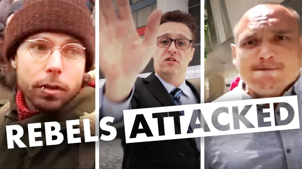 Rebel News reporters assaulted — but we ALWAYS fight back! Ezra Levant ...