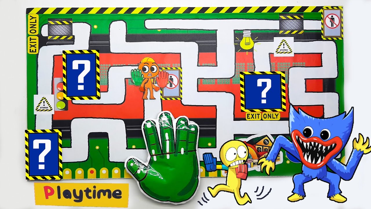 HUGGY WUGGY DIY CARDBOARD PAPER CRAFTS for FANS/ - YouTube