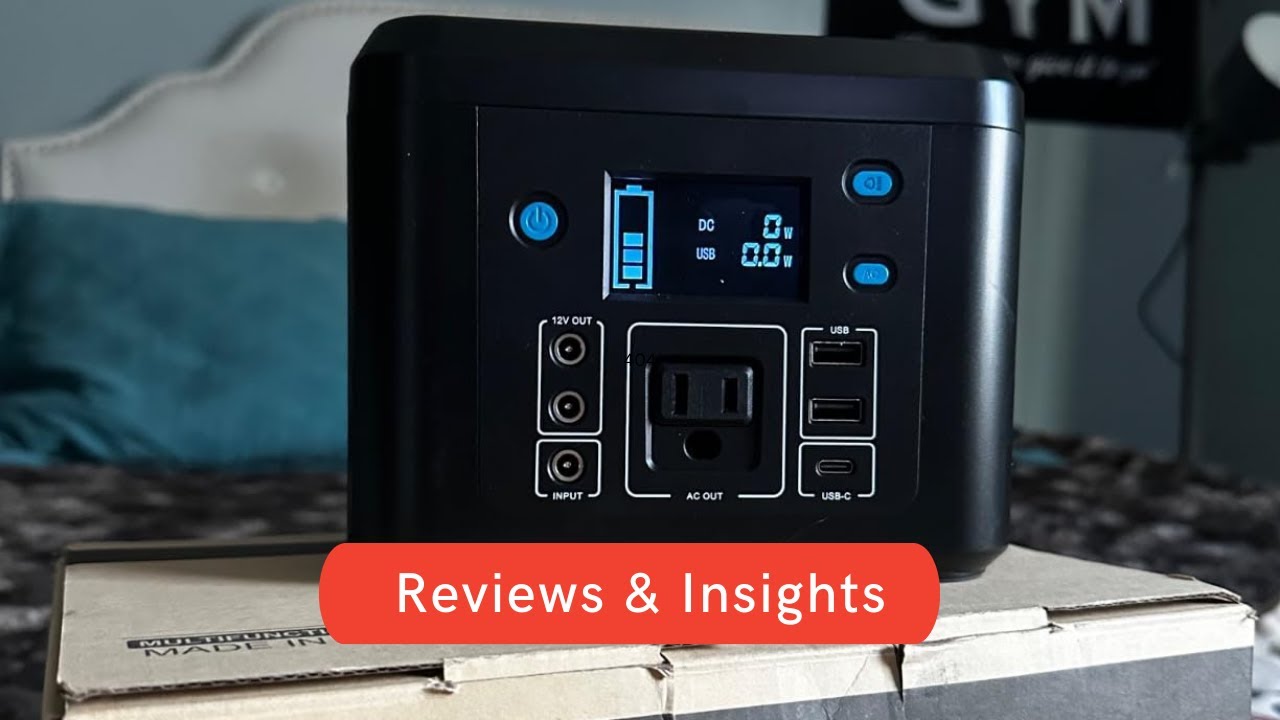 Reviews about the Powkey ‎R350 Portable Power Station - YouTube