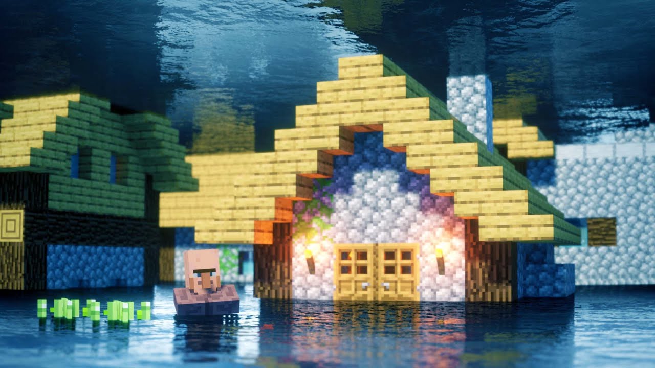 Minecraft Inverted Water World | Teardown - YouTube