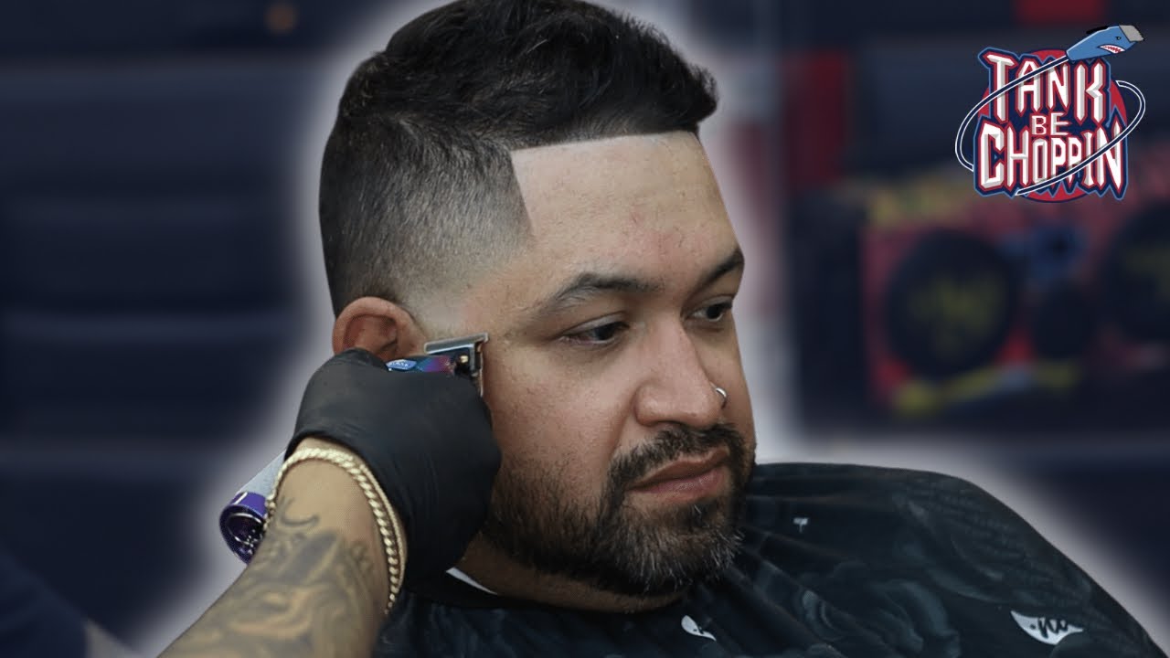 Messy Top Taper Tutorial | Mens Hairstyle | Tank Be Choppin - YouTube
