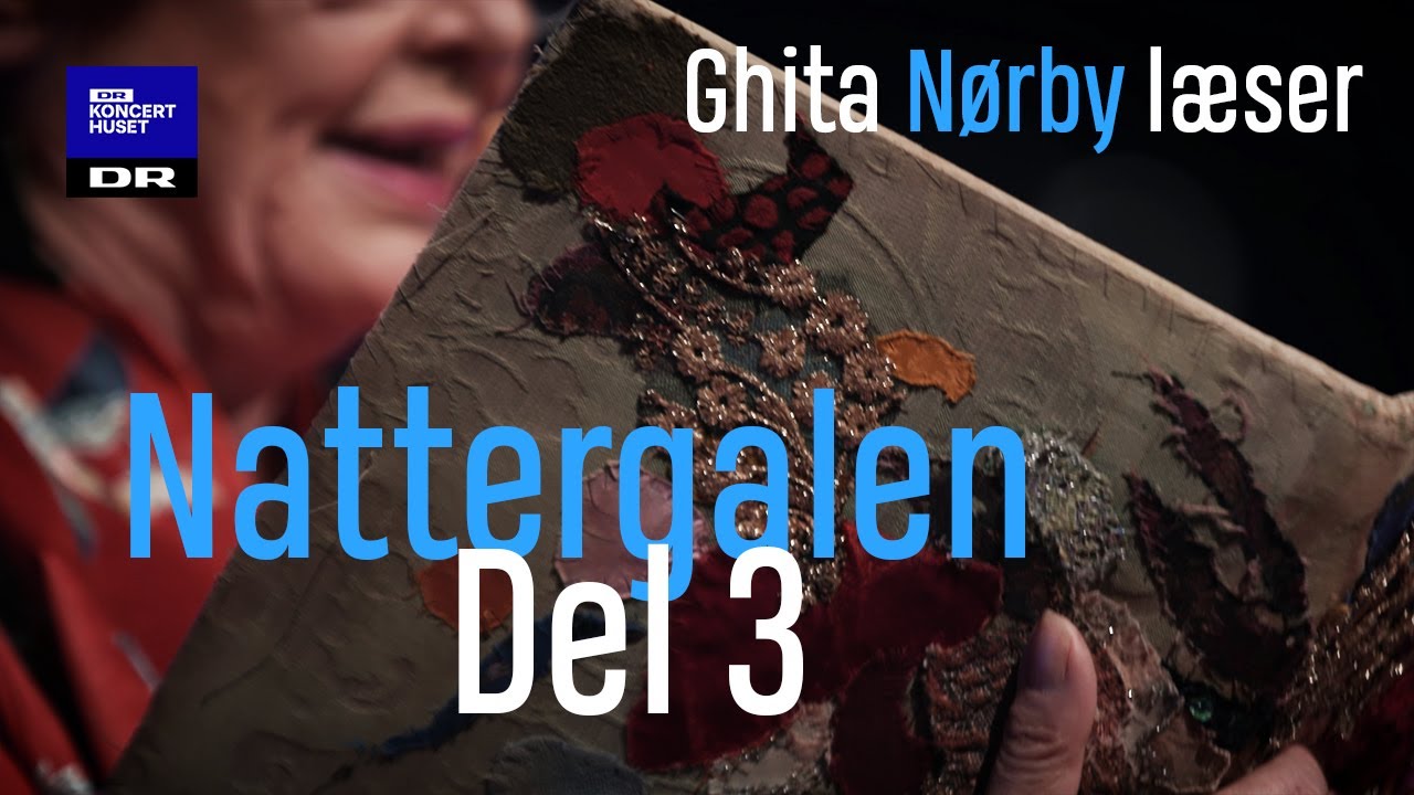 Ghita Nørby læser HC Andersens Nattergalen 3:9 - YouTube