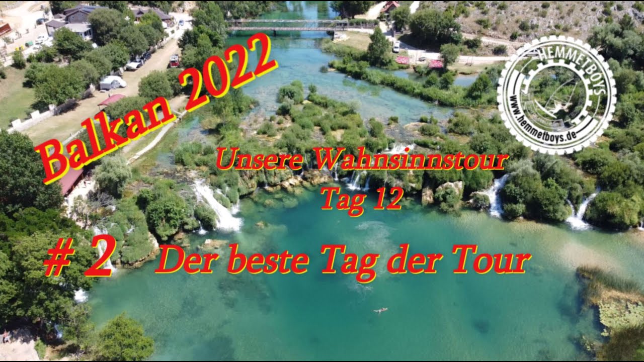 Mit 4 Motorrädern auf den Balkan | Tag 12 | Teil 2 | Wasserfälle und ...