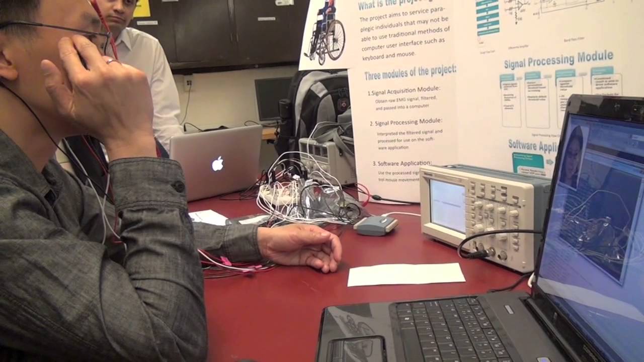 Facial EMG Demo - YouTube