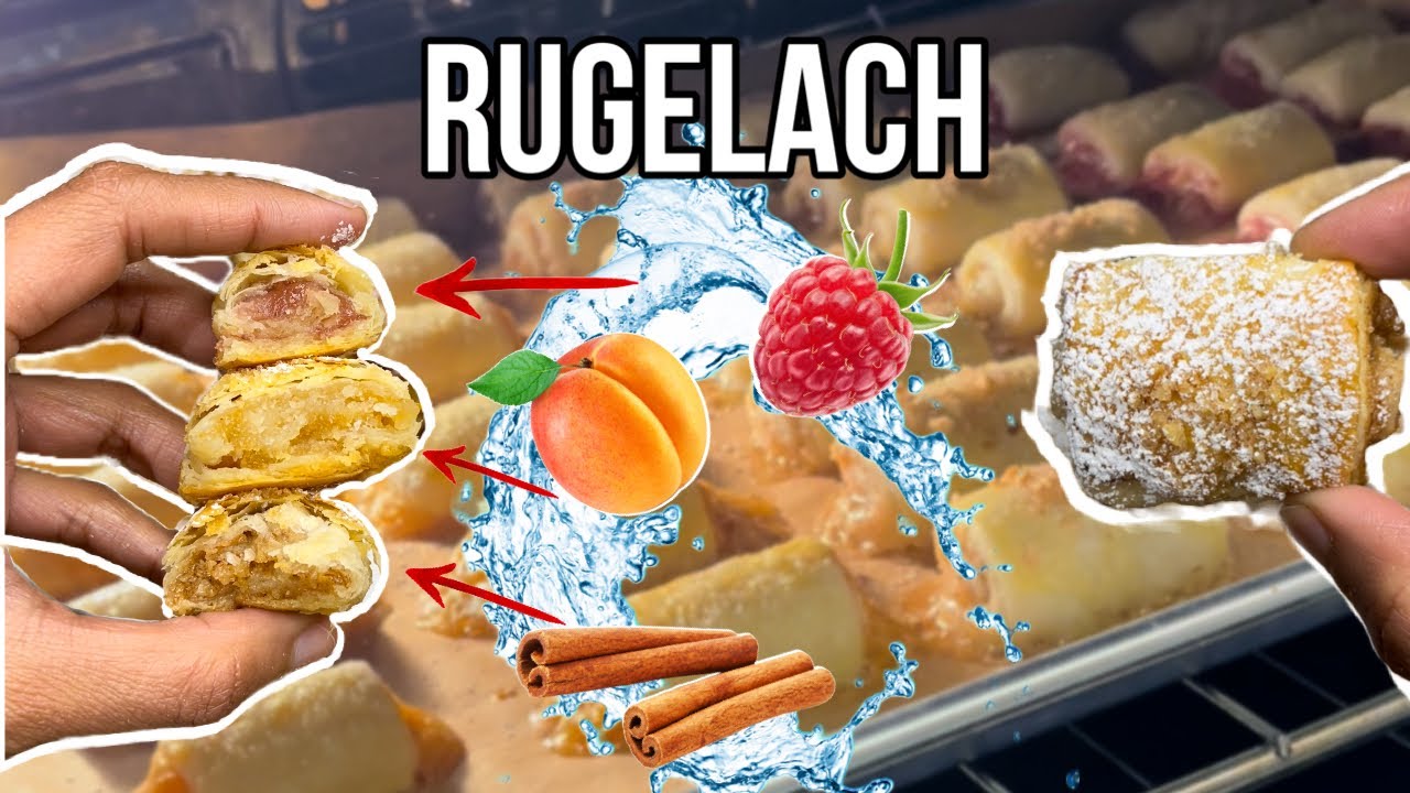 Making Rugelach | Cinnamon Walnut, Raspberry, and Apricot | Full Recipe ...