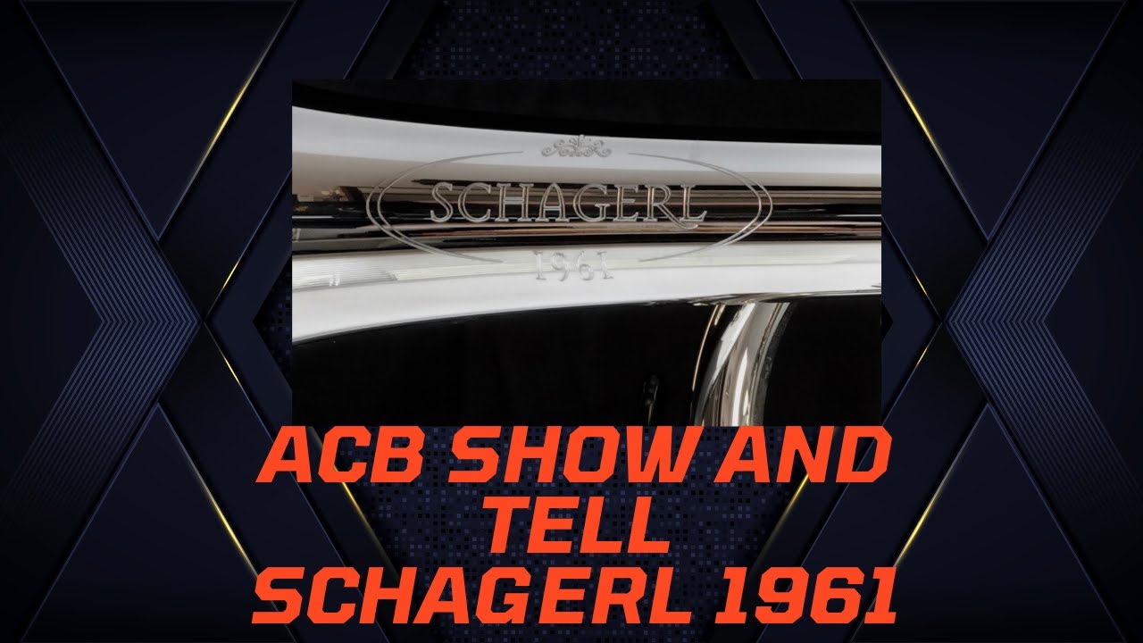 The astonishing Schagerl 1961 B2N Trumpet: ACB Show and Tell! - YouTube