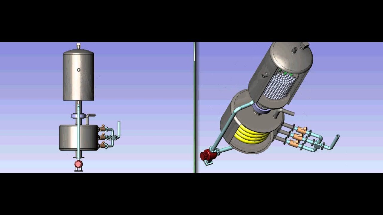 FBNR Nuclear Reactor simple animation - YouTube