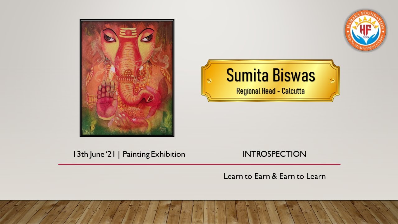 👩🏻‍🎨Sumita Biswas🎨Art #Exhibition🖌️Introspection🦚⭐Calcutta🌞 ...