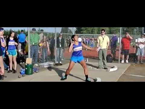 SloMo Shot Put Shuffle Middle School Girls - YouTube