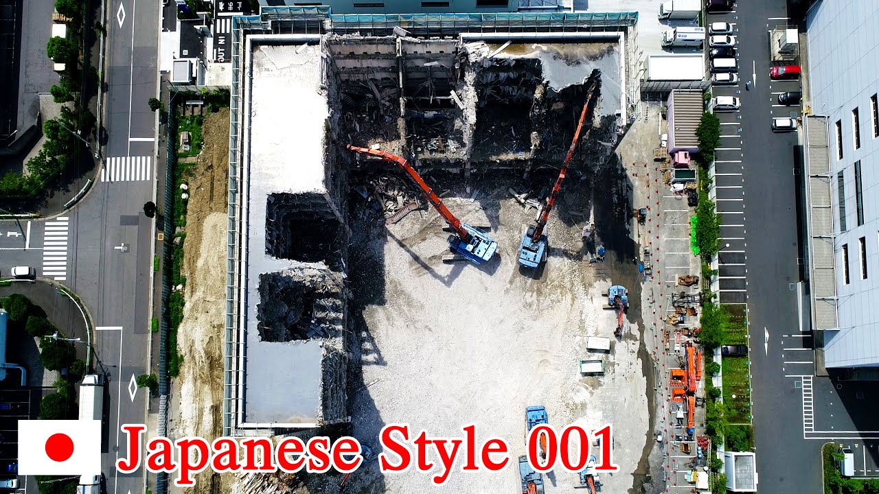 Demolition Work ~Japanese Style 001~ 解体工事 PV - YouTube