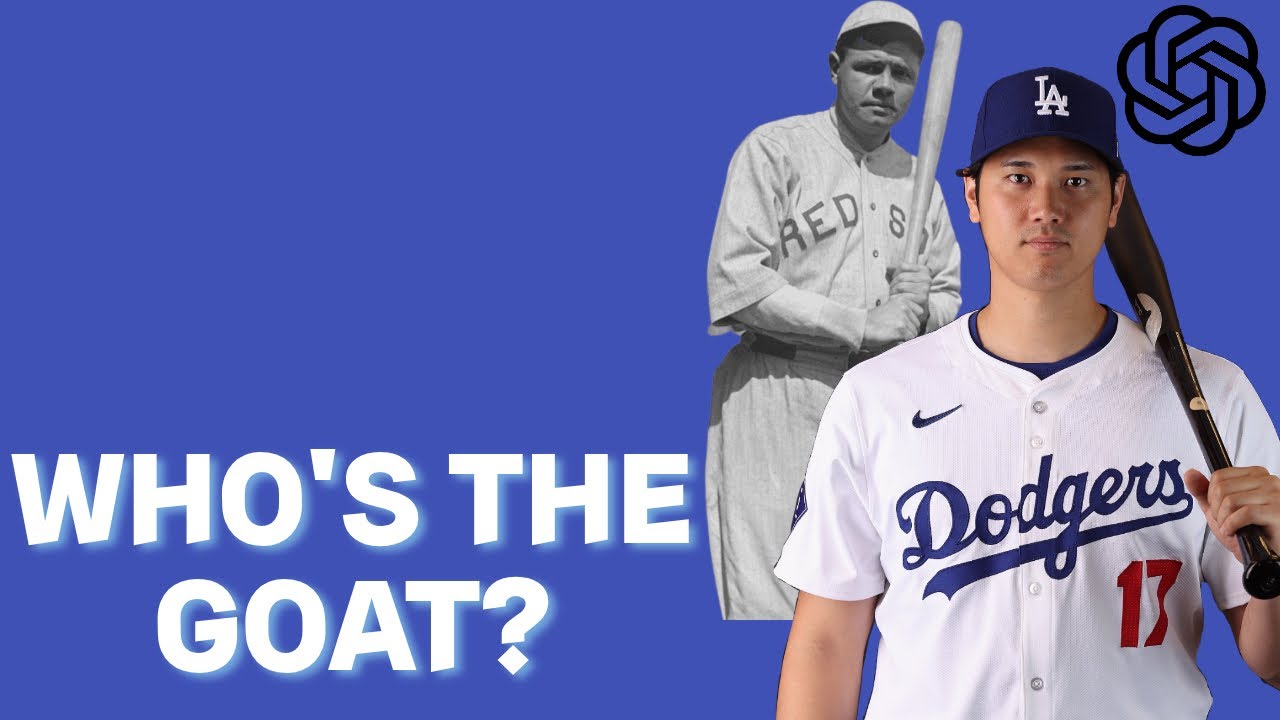 MLB GOAT DEBATE WITH CHATGPT! S1 Ep 31 #goatdebate #shoheiohtani #mlb ...