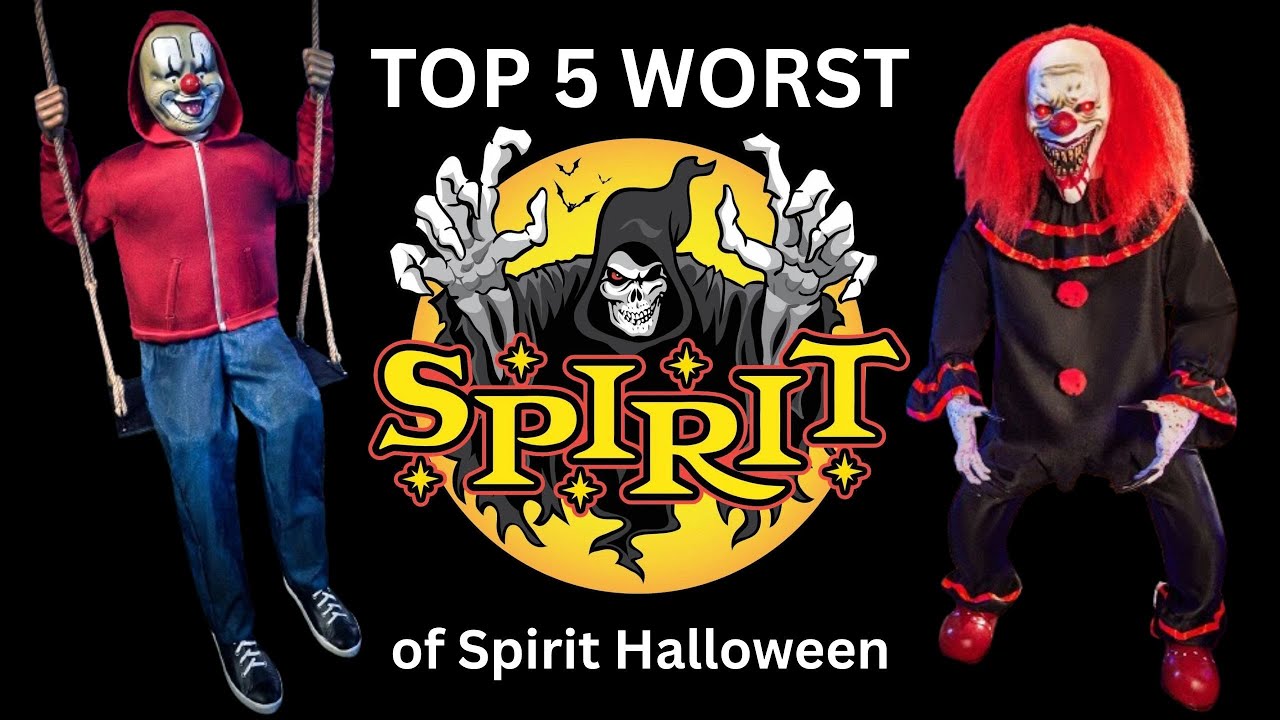 TOP 5 WORST Spirit Halloween Animatronics of ALL TIME - YouTube