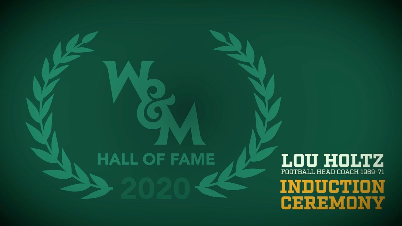 W&M Athletics Hall of Fame Induction - Lou Holtz - YouTube