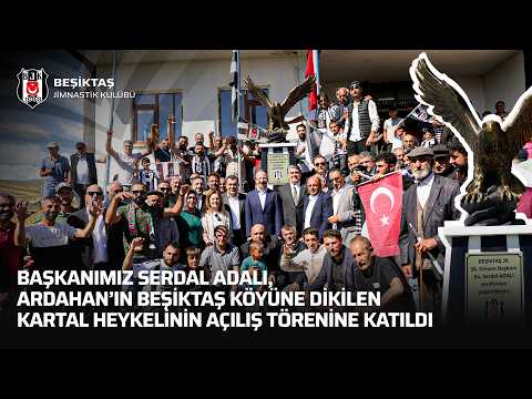 Ardahan Beşiktaş Köyü’nde Kartal Heykeli Açılış Töreni
