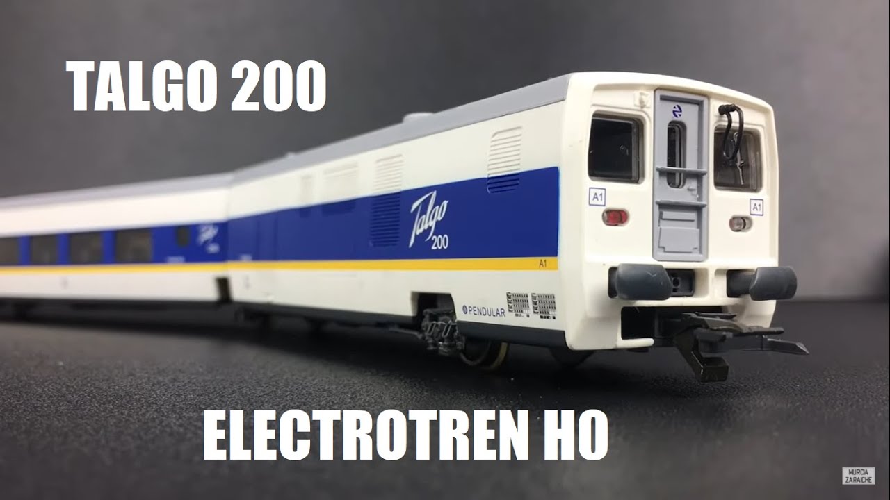 Talgo 200. Época V. Electrotren 3203, 3221, 3222 y 3223 con El Taller ...