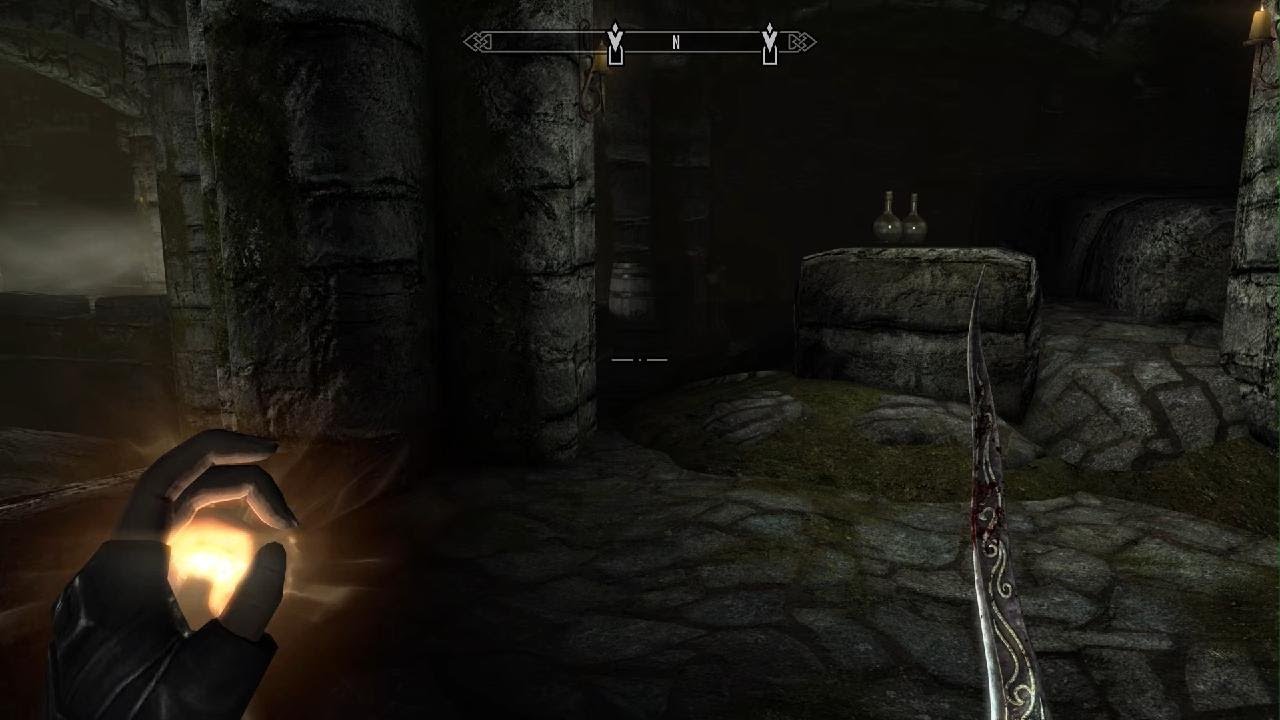Skyrim ps5 test - YouTube