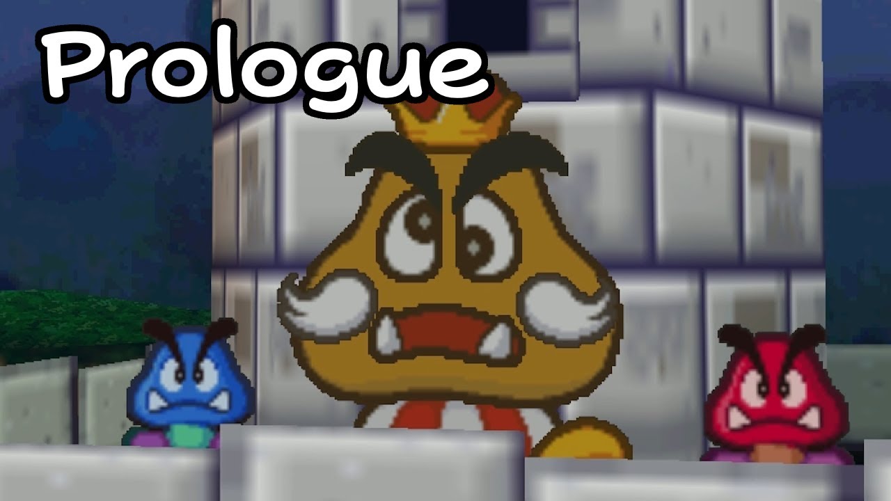 Paper Mario (100%) - Prologue: The Goomba King - YouTube