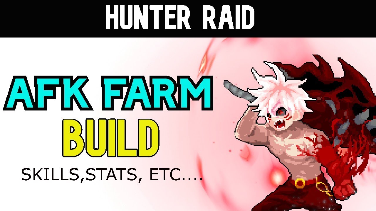 Hunter Raid - AFK FARM BUILD - YouTube